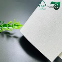 China High Stiffness White Kraft Paper 110gsm 120gsm Premium Shopping Bag Material for sale