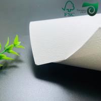 China FSC 160gsm Textured White Kraft Paper High End Specialty Packaging Paper For Luxury Gifts Boxes for sale