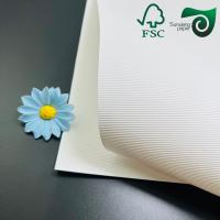 China FSC 280GSM Recycled White Embossed Cardstock For Luxury Gift Craft for sale