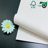 China 280GSM Recycled White Embossed Cardstock  For Luxury Packaging Handmade Crafts for sale