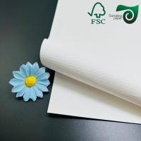 China FSC 150gsm Embossed White Recycled Cardstock  Premium Uncoated Specialty Paper for sale