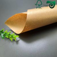 China FSC 1600MM PE Coated Heat Seal Kraft Paper Oil Proof Greaseproof Pallet Liner for sale