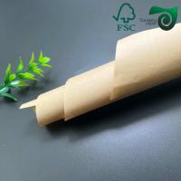China 300gsm Brown Heavy Duty Waterproof Food Grade PE Coated Packaging Paper in Multiple Base Weights for sale