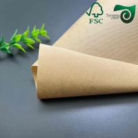 China FSC 50gsm Unbleached Natural Brown Coffee Filter Paper Sheet  Food Grade Raw Material for sale