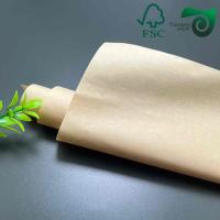 China Oil-Proof Brown Kraft PE Coated Paper Rolls 80gsm 90gsm Food Direct Contact Packaging for sale