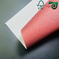 China 250GSM Premium Glitter Cardstock Luxury Perfume Packaging High End Gift Wrapping Specialty Paper for sale