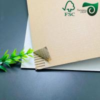 China 3 Layer White E Flute Cardboard Paper Sheets FSC For Box Manufacturing for sale