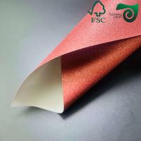 China FSC 300gsm Recycled Specialty Colored Cardstock  Custom Color Rigid Paper For Cosmetic Boxes for sale