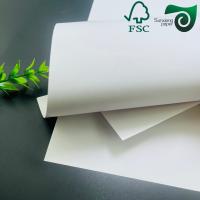 China FSC Clay Coated 260gsm 300gsm Kraft Paper Hang Tag Virgin Wood Pulp for sale
