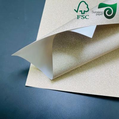 China FSC 300gsm Color Crystal Multi Color Specialty Paper High End Gift Packaging Paper for sale