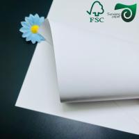 China FSC 80gsm 120gsm High Stiffness Uncoated White Virgin Kraft Paper Roll For Packaging Bags for sale