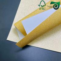 China FSC 300gsm Recycled Specialty Colored Cardstock  Custom Color Rigid Paper For Cosmetic Boxes for sale