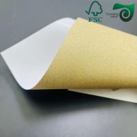 China FSC 300gsm Recycled Specialty Colored Cardstock  Custom Color Rigid Paper For Cosmetic Boxes for sale