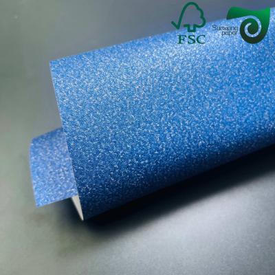 China FSC 250GSM Premium Glitter Cardstock For Perfume Packaging Gift Wrapping Paper for sale