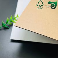 China 3 Layer White E Flute Cardboard Paper Sheets FSC For Box Manufacturing for sale