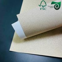 China FSC 250GSM Premium Glitter Cardstock For Perfume Packaging Gift Wrapping Paper for sale