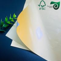 China FSC 68gsm Moisture Resistant White Paper Ideal For Wine Glass Beer Bottle Labels for sale