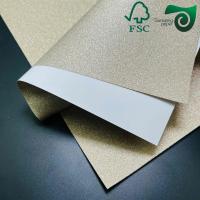 China FSC 260GSM Gold Powder Premium Recycled Specialty Paper For Flower Packaging for sale