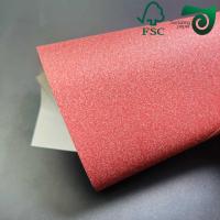 China FSC 260GSM Gold Powder Premium Recycled Specialty Paper For Flower Packaging for sale