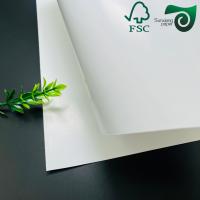 China FSC 300gsm 350gsm Grade Top Side Clay Coated Kraft Paper For Gift Boxes for sale
