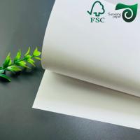 China FSC Clay Coated 260gsm 300gsm Kraft Paper Hang Tag Virgin Wood Pulp for sale