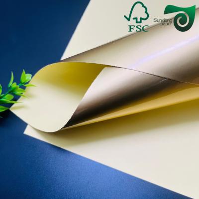 China FSC 68gsm Moisture Resistant White Paper Ideal For Wine Glass Beer Bottle Labels for sale