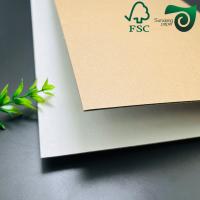 China 3 Layer White E Flute Cardboard Paper Sheets FSC For Box Manufacturing for sale