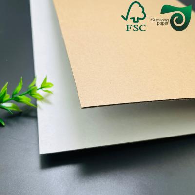 China 3 Layer White E Flute Cardboard Paper Sheets FSC For Box Manufacturing for sale