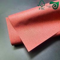 China FSC 180GSM Gold Powder Premium Recycled Specialty Paper For Flower Packaging for sale