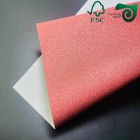 China FSC Certified 260GSM Colored Glitter Paper Recycled For Crafts  Packaging for sale