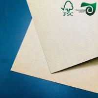 China 300g Brown PE Coated Paper Kraft Cupstock Paper For Double PE Cupstock Paper for sale