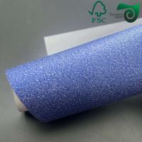 China FSC 260GSM Gold Powder Premium Recycled Specialty Paper For Flower Packaging for sale
