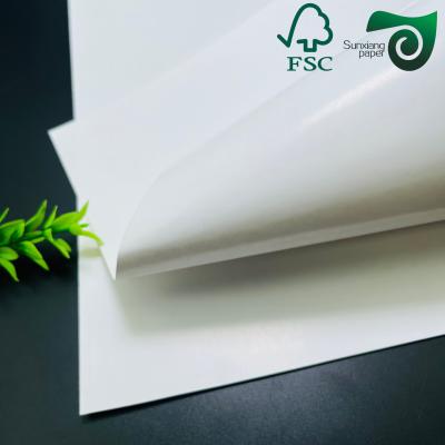 China FSC FDA Food Grade Top Clay Coated Kraft Paper 275gsm 325gsm CKP Board for sale