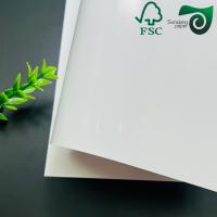 China FSC Coated Duplex Stone Paper 100 400μM Recycled Waterproof Double Sided Coated Board for sale