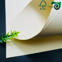 China FSC Cream Woodfree Paper 260gsm Ideal For Notebooks Textbooks Publishing Printing for sale