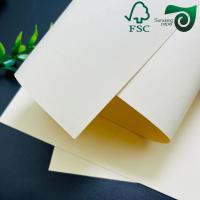 China FSC Cream Woodfree Paper 260gsm Ideal For Notebooks Textbooks Publishing Printing for sale