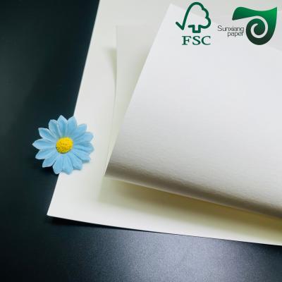 China FSC 190gsm 400gsm Eco Friendly High Pulp SBS FBB Board GC1 C1S Ivory Board for sale