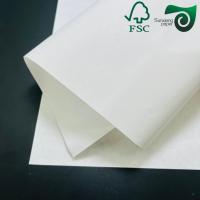 China FSC 50gsm Bleached White Greaseproof Paper Food Grade For KFC Wrapping  Food Packaging for sale