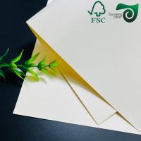 China FSC 250gsm Cream Offset Paper Tear Resistant Waterproof For Notebook Printing for sale