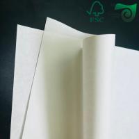 China FSC 50gsm Bleached White Greaseproof Paper Food Grade For KFC Wrapping  Food Packaging for sale