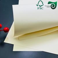 China FSC 250gsm Cream Offset Paper Tear Resistant Waterproof For Notebook Printing for sale