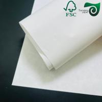 China FSC Brown White 40g Non Stick Silicone Baking Paper Oven Baking Liner Paper for sale