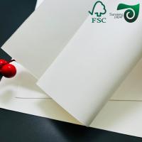 China Premium FSC 260GSM Recycled White Embossed Cardstock For Luxury Packaging for sale
