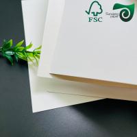 China FSC Good Printing Stability 215gsm SBS White Cardboard For Cosmetics Box for sale