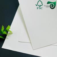 China Two Side Clay Coated White Back Thick Paperboard 1mm 2mm Packaging Grade for sale
