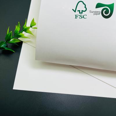 China 280GSM Recycled White Embossed Cardstock  For Luxury Packaging Handmade Crafts for sale