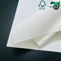 China Double Silicone Coated Non-Stick 40GSM Parchment Baking Paper For Barbecue Tray Liners for sale