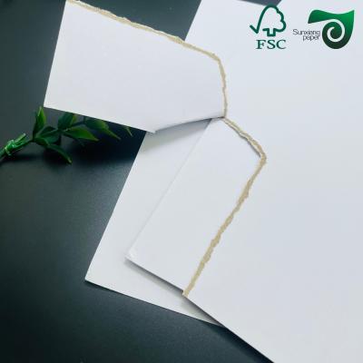 China FSC 800gsm 1000gsm Double Sided Coated White Board White Core Grey Core Options for sale