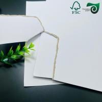 China FSC 1.0mm 2.0mm Double White Duplex Board Recycled Pulp Grey Back Duplex Cardboard for sale