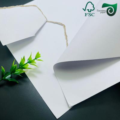 China FSC 1.0mm 2.0mm Double White Duplex Board Recycled Pulp Grey Back Duplex Cardboard for sale